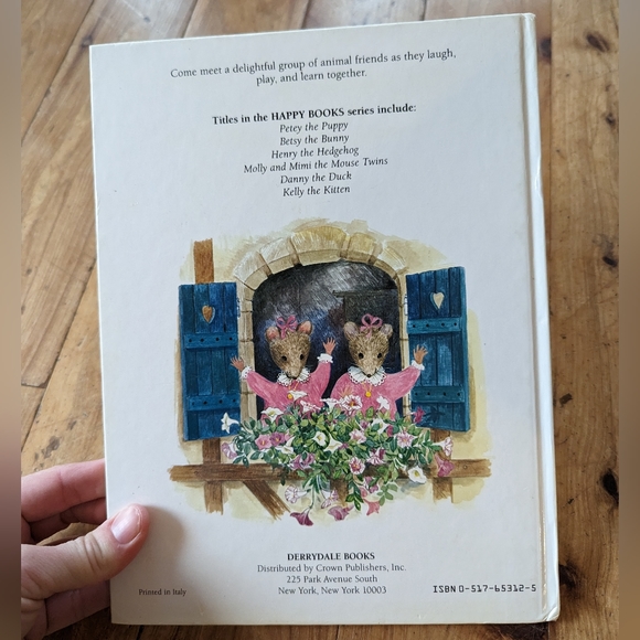 Toys | Molly And Mimi The Mouse Twins Vintage 1987 Happy Books ...